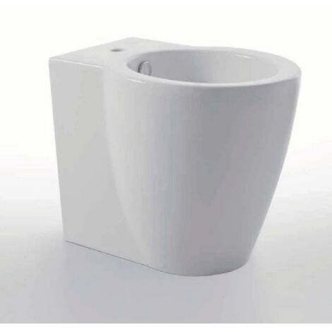 Stand-Bidet in glänzendem Weiß - Cielo Easy