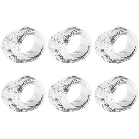 Set of 6 Door Handle Protectors, PVC Door Handle, Transparent Anti ...