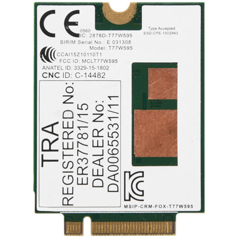 HP LT4120 4G LTE M.2 Modul für Snapdragon X5, T77W595, 796928-001, WWAN ...