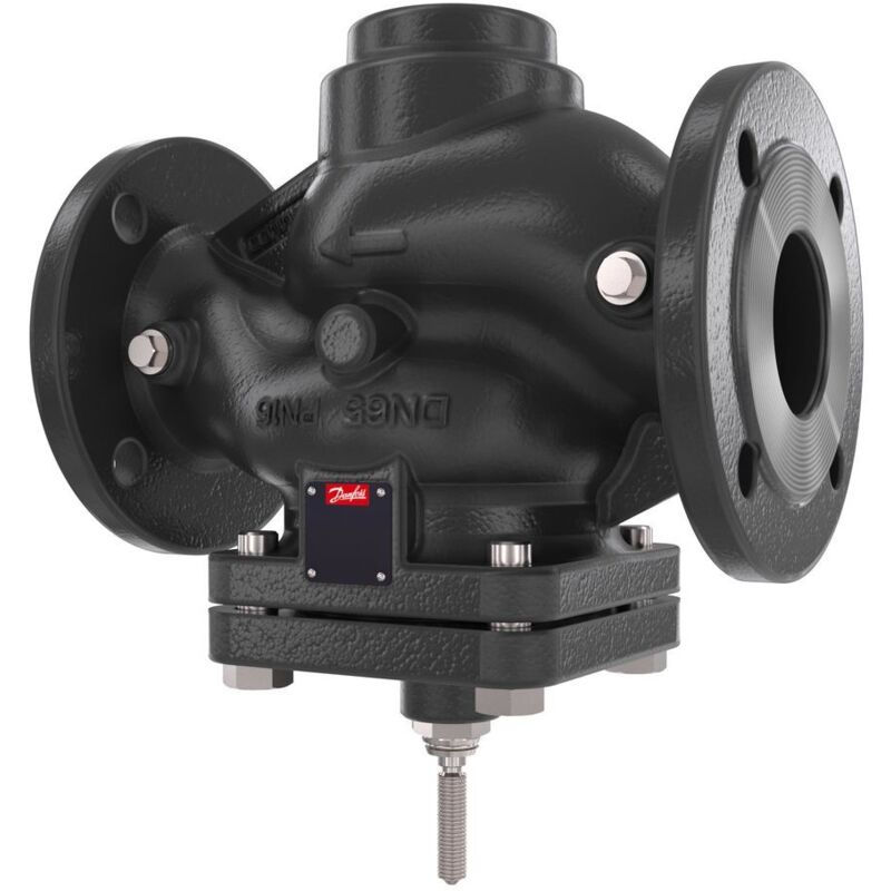 Danfoss Válvula de asiento VFG221 DN100 Kvs160, PN16, GG-25, FL, de ...