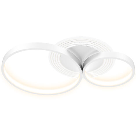 Lámpara de Techo LED 40W 3000 K/4000 K/6500 K para Dormitorio Salón ...