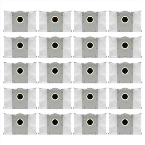 Sacs à poussière pour aspirateur ECOVACS T50 et X8 PRO en lot de 20 ...