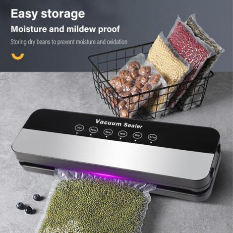 Machine mise sous vide pour conservation des aliments secs et humides ...