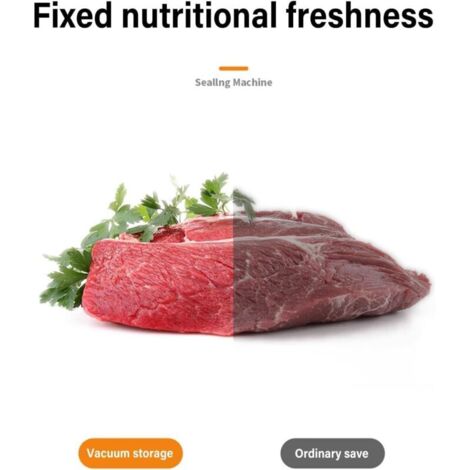 Machine mise sous vide pour conservation des aliments secs et humides ...