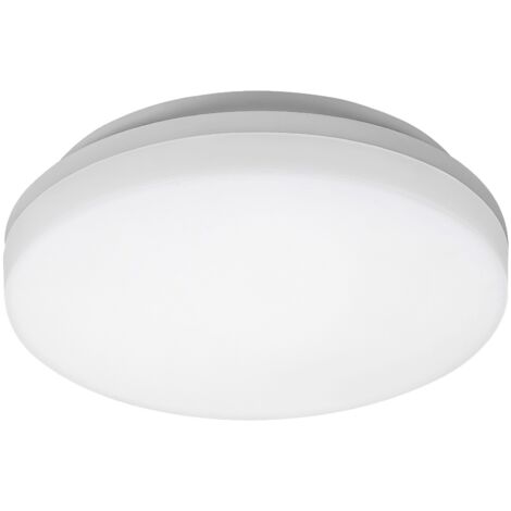 Luminaire de plafond LED IP54 rond blanc CCT 28cm Rabalux Zenon 24W ...