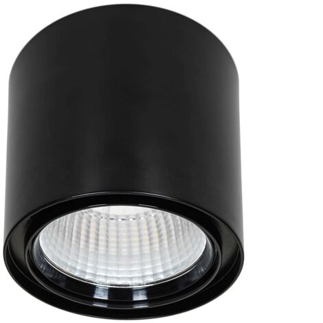 Spot LED en saillie 40W Luna Noir Italux WG706RBKWW70 salon design ...