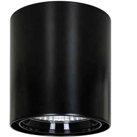 Spot LED en saillie 40W Luna Noir Italux WG706RBKWW70 salon design ...