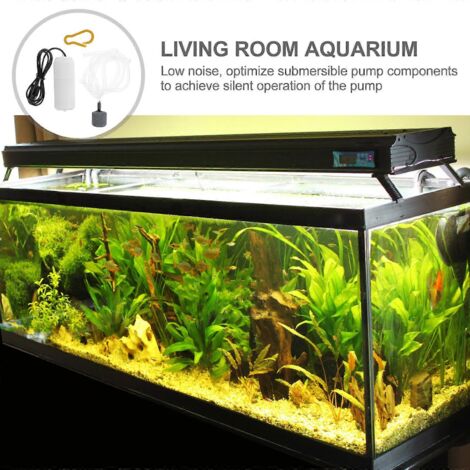Mini pompe à air pour aquarium, pompe à oxygène la plus silencieuse ...