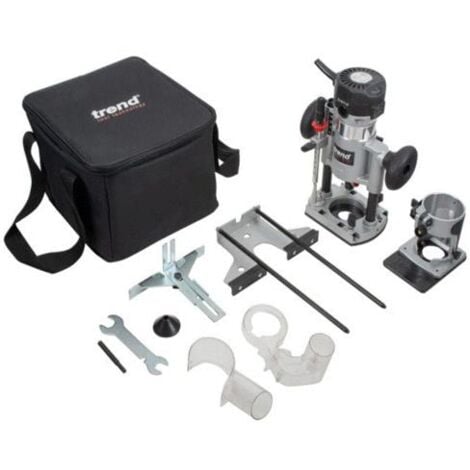 TREND T1EPS 1/4" PLUNGE ROUTER 240V