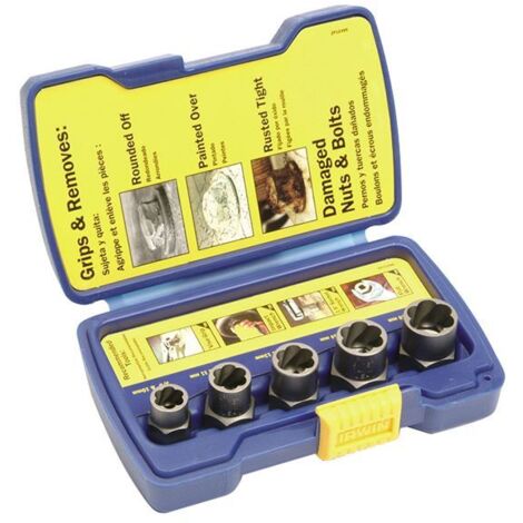 Irwin Bolt Grip Fastener Remover 5 Piece Base