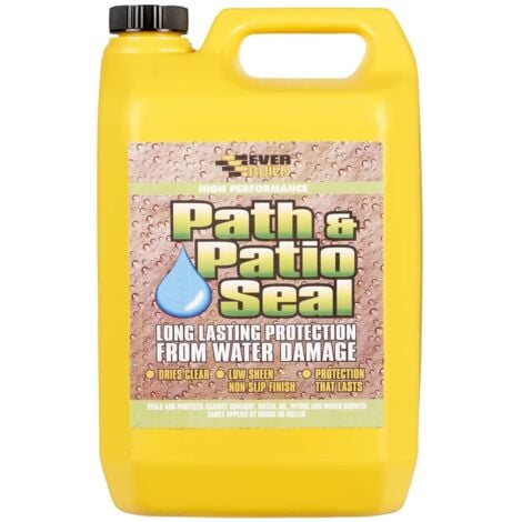 Everbuild 405 Brick Stone Path Patio Cement Concrete Protector Seal 5L PAT5