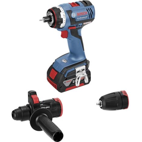 BOSCH GSR18V-EC 18V DRILL C/W 4 X HEADS