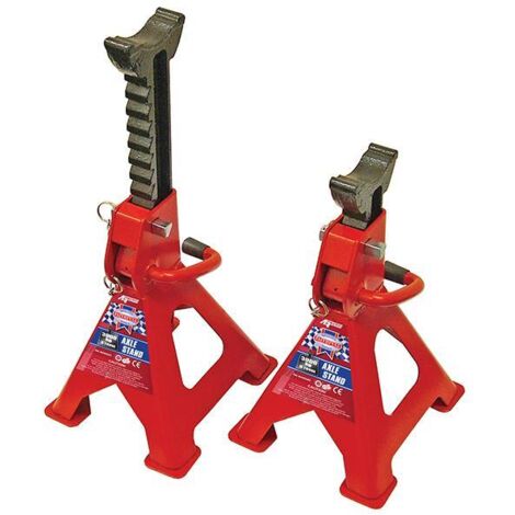 Faithfull Axle Stands Adjustment 3000kg