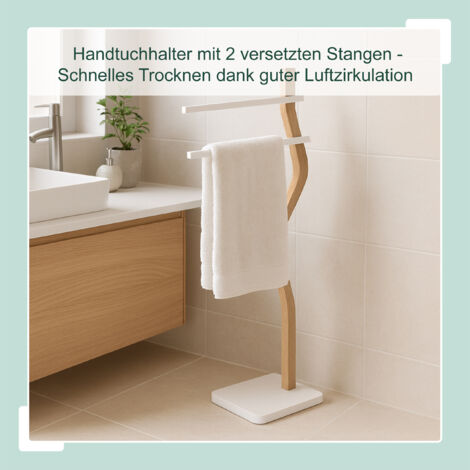 Schone Handtuchhalter Holz Stehend Fotos