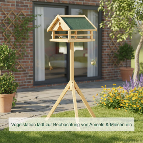Vogelfutterhaus Mit Stander