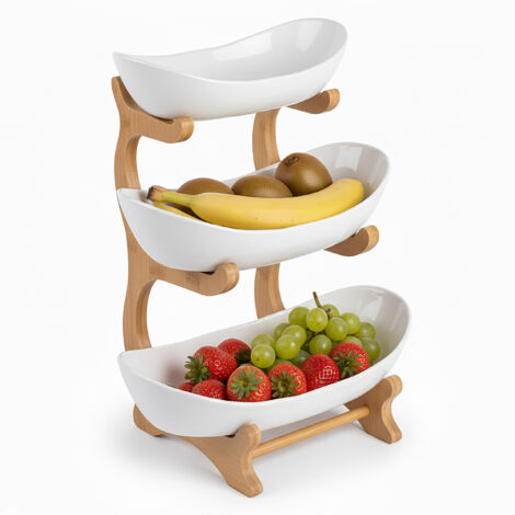 Elegantes Obst Etagere Depot Fotos