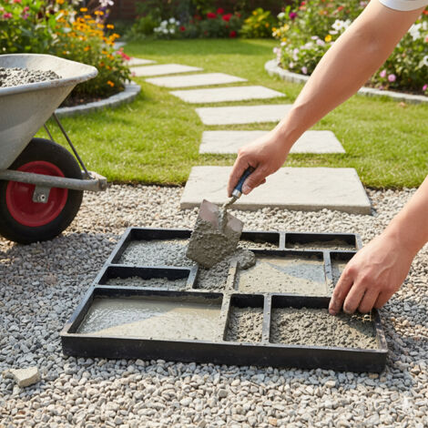Wunderschöne Beton Gießform Garten Ebenbild
