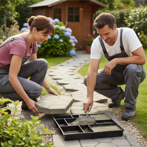 Giessform Beton Garten