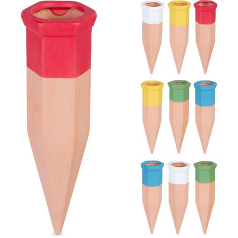 Relaxdays Coni da Irrigazione a Goccia, Set da 10, Conetti per ...