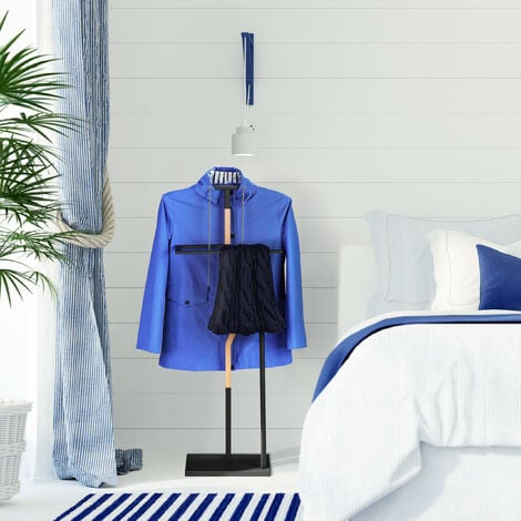Relaxdays Valet Stand, Suit Holder, Clother Butler, Jacket & Trouser ...