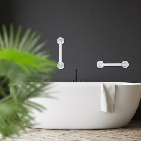Relaxdays Grab Handles, Set of 2, Shower & Bath, Max. Load 100 kg, for ...