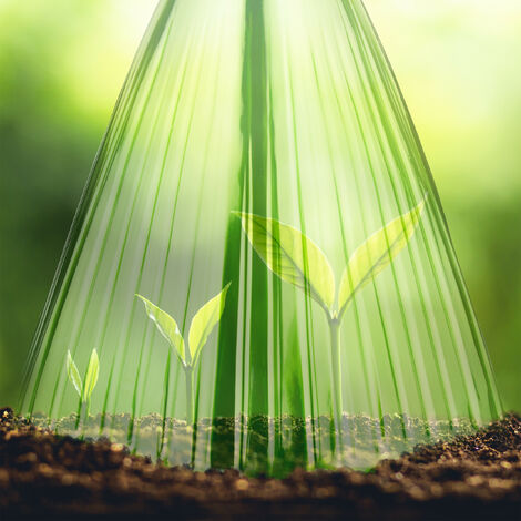 Relaxdays Plant Cover, Set of 32, Snail and Frost Protection, HxWxD: 22 ...