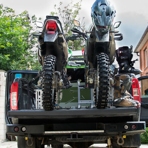 Relaxdays Petrol Can Holder, 10 & 20 L Spare Canister Bracket, Lockable ...