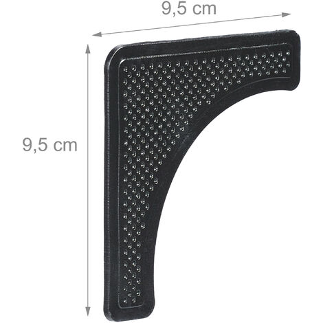 Relaxdays Set of 24 Carpet Anti-slip Stickers, Pads, Non-slip Rug ...