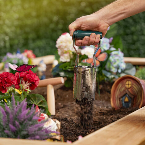 Relaxdays Flower Bulb Planter Set, Convenient and Effortless Tulips ...