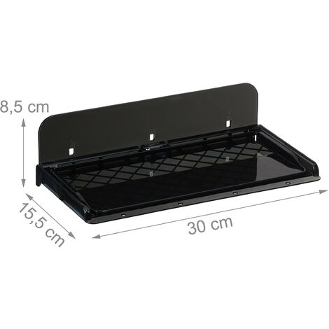 Relaxdays Bedside Table, Hanging, Stick on, Extendable, for Bunk Beds ...