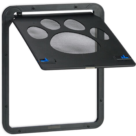 Relaxdays Pet Flap for Insect Screen Door, Suitable for Large Dogs ...