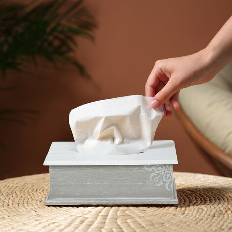 Handkerchief box holder store