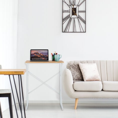 Relaxdays Small Laptop Desk, Compact Computer Table, Home Office, Small ...