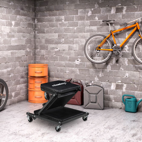 Relaxdays Rolling Board Workshop up to 150 kg, 2in1 Foldable Rolling ...