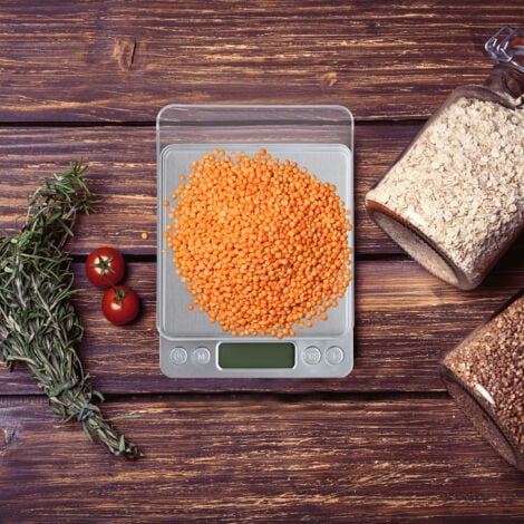 Relaxdays Precision Scales with Weighing Pans, Digital, 0.01g ...