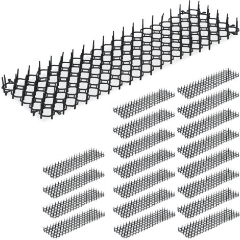 Relaxdays Anti Cat Spike Mat, Set of 20, Fox Deterrent, Protection for ...