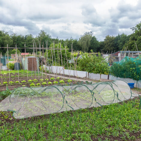 Relaxdays Grow Tunnel, 4.5 m, Pop-Up Net Polytunnel, Vegetables ...
