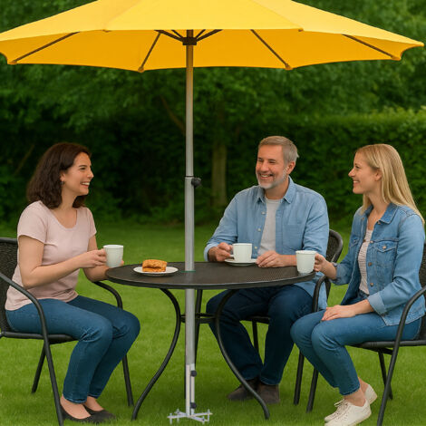 Relaxdays Parasol Anchor, Ground Spike, 25 - 40 mm Pole, Beach Umbrella ...