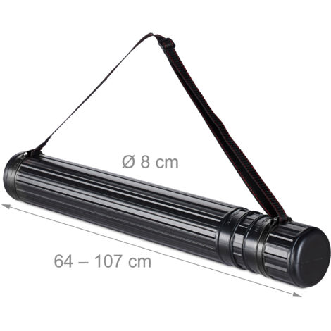 2x Poster Tube, up to A0, for Drawings & Charts, Document Storage ...