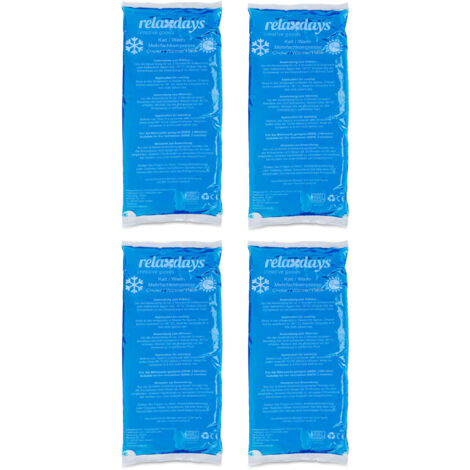 12 x cooling pads, hot/cold compresses, 12 x 29 cm, first aid, reusable ...