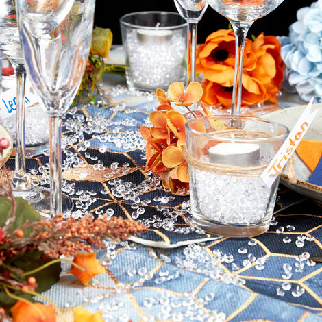 Relaxdays Decorative Diamonds, 3000 Pieces, Wedding Table Scatter ...