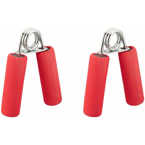 Relaxdays Hand Trainer Set Of 2, Foam Grips, Gripping Exerciser, Finger ...