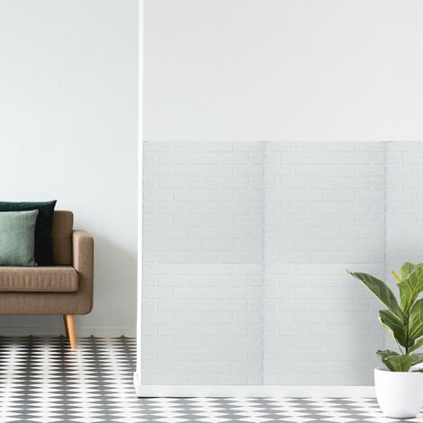 Relaxdays Self-Adhesive Wall Panels, Set of 10, Cut to Size, Modern ...