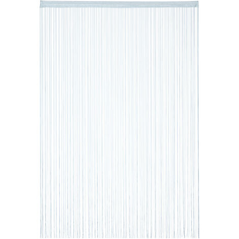 Relaxdays String Curtain, Pull-through, can be shortened, for Doors ...