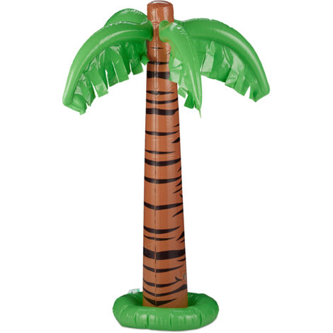 10x Inflatable Palm Tree, Cool Pool Decor, Blow Up Coconut Tree, Summer ...