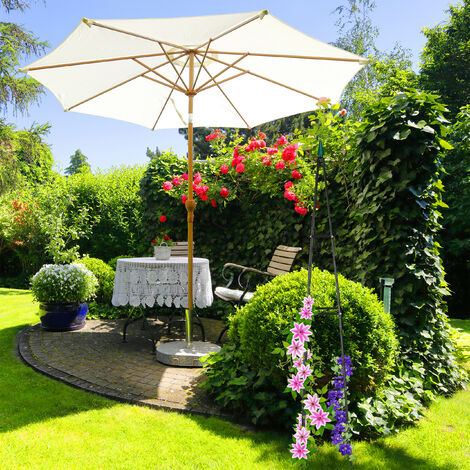 Relaxdays Garden Obelisk, 190 x 35 x 35 cm, Pyramid, Climbing Plants ...