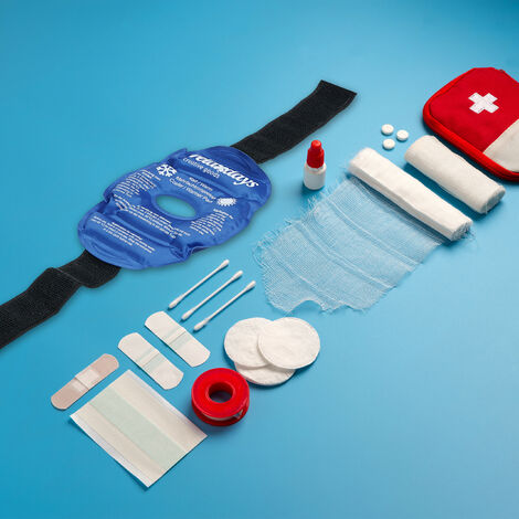 Relaxdays Gel Knee Pads, Set of 4, Cold & Warm Compress, Cooling Pack ...