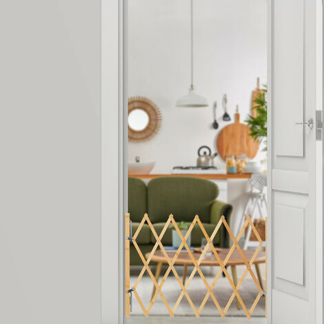 Relaxdays Safety Gate, Barrier, Extendable up to 96 cm, 48.5-60 cm high ...