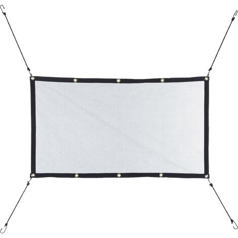 Relaxdays Car Separation Net for Dogs, Universal Vehicle Netting, Front ...