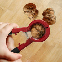 Relaxdays Nutcracker, with plastic handle, HxWxD: 7 x 17 x 10 cm ...